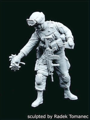 Black Dog 1/35 US Soldier Special Group Recon Scout XT Recon Robot No.1 ...