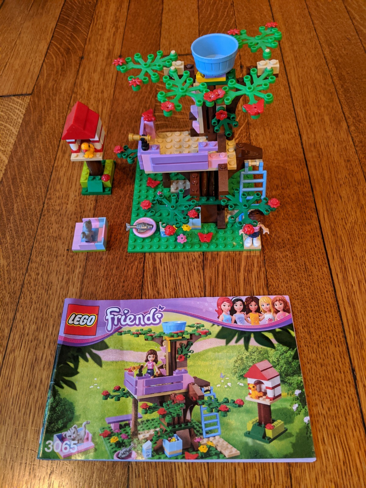 Lego Friends Olivia's Tree House 3065 100% Complete Includes ...