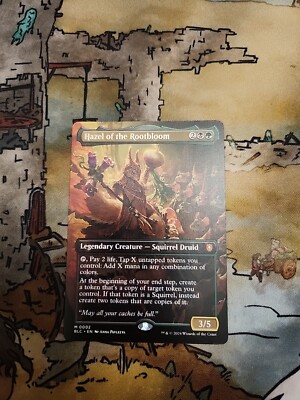 Hazel of the Rootbloom (BORDERLESS) MTG | NM/EX | Bloomburrow Commander ...