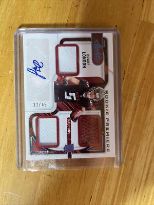 drake london autograph | eBay