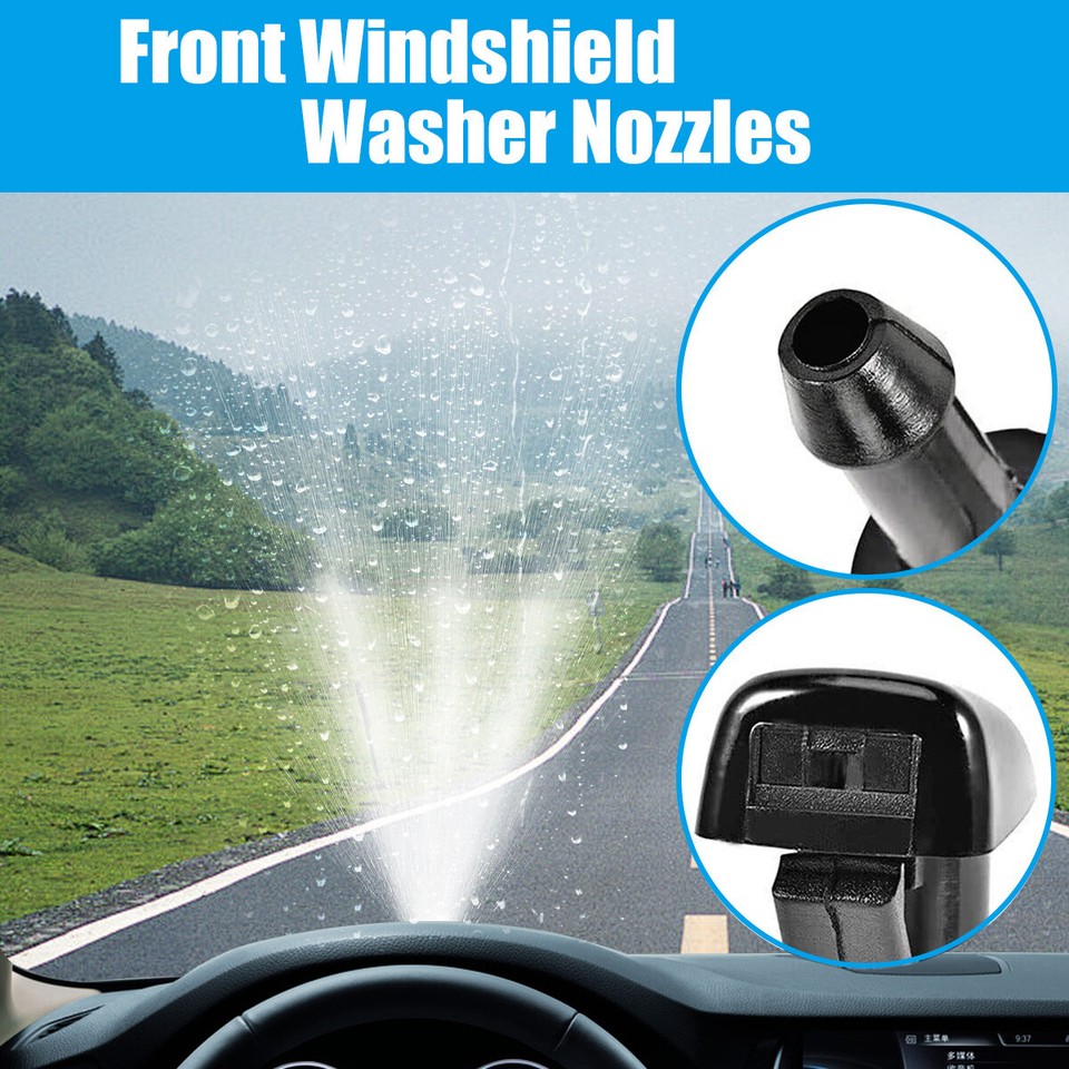 2x For Toyota Sienna Windshield Wiper Jet Washer Nozzle Water Spray ...