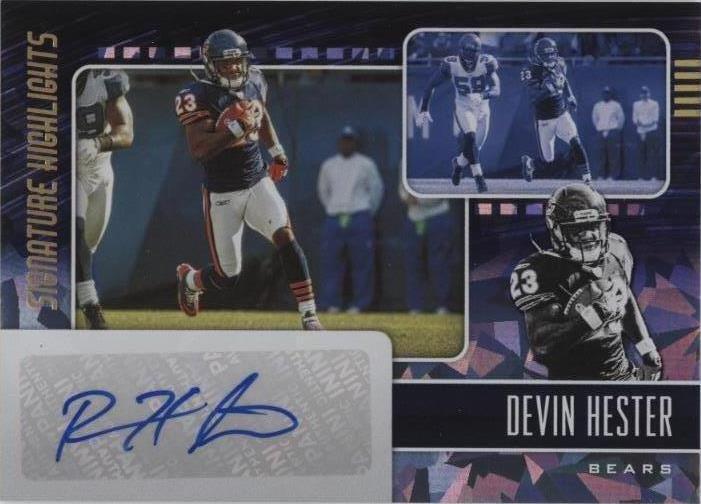 2021 Panini Donruss - Signature Highlights Devin Hester #SH3 (AU) for ...