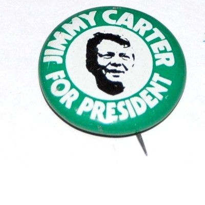 1976 JIMMY CARTER campaign pin pinback button political president ...