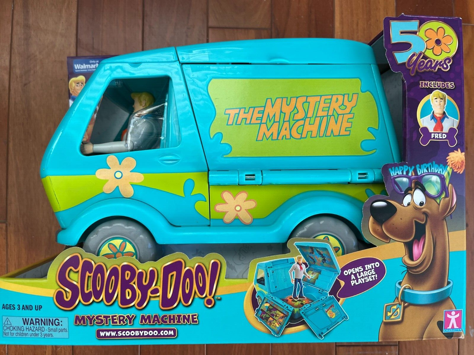 Scooby-Doo Way cool Mystery Machine Toy Van with Fred figure NIB ...