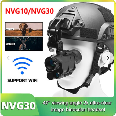 NVG30 Infrared 1920x1080p Night Vision Goggles Monocular WiFi Hunting ...