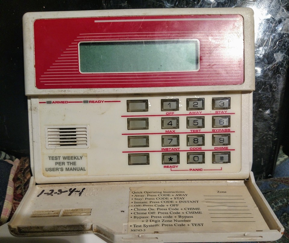 Honeywell Ademco 6139R Fire Keypad | eBay