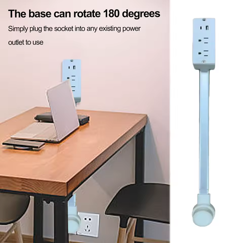 Power Outlet Expander Versatile Power Outlet Extender 180 Degree ...