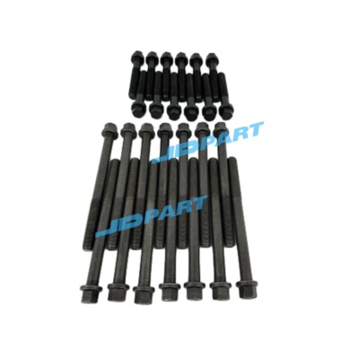 26PCS Cylinder Head Bolt 3917729 3960043 For Cummins 6CT Diesel Engine ...