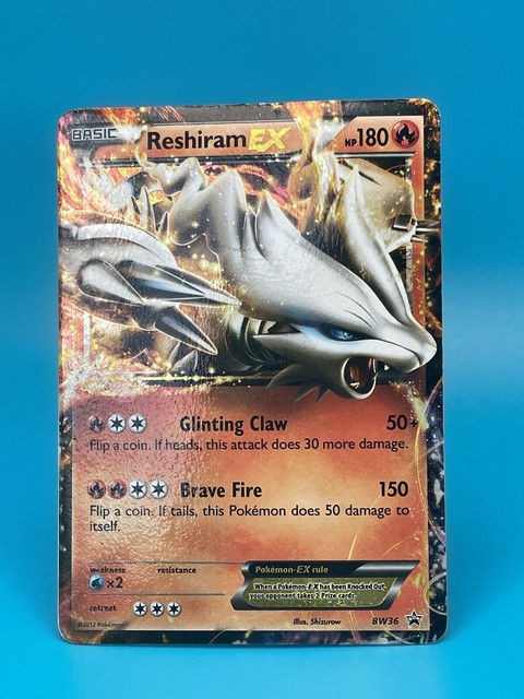 Pokémon TCG Reshiram EX BW Black Star Promos BW36 Holo Promo for sale ...