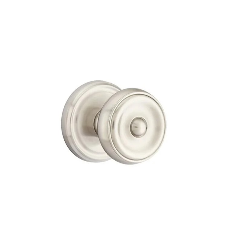 Emtek Waverly Knob w/ Regular Rosette - Passage & Privacy / Satin ...