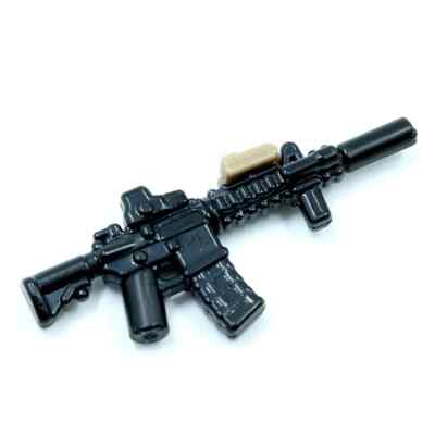 BrickArms M4 Force Recon w/Tan PEQ for Minifigures - NEW | eBay