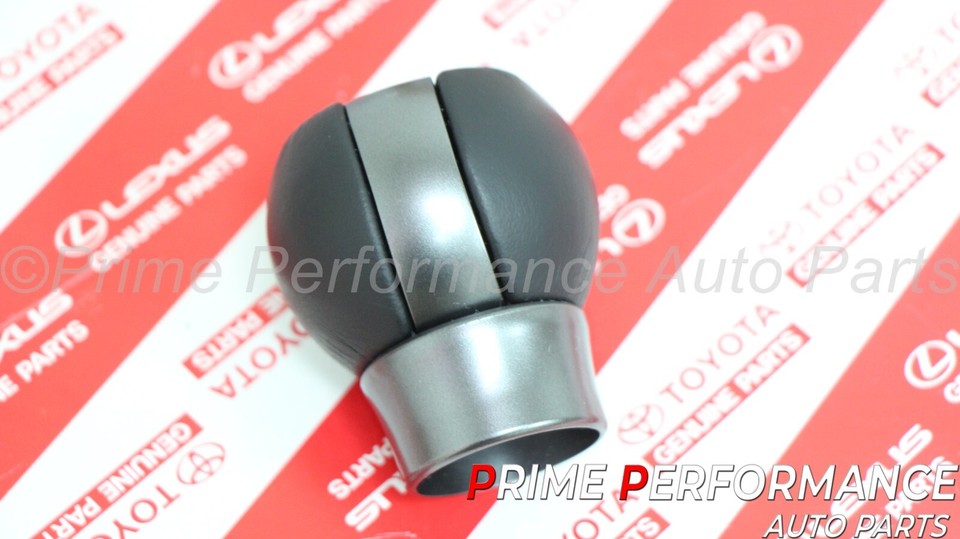 Toyota 2023-2024 GR Corolla Black Leather Manual Shift knob PTR57-12220 ...