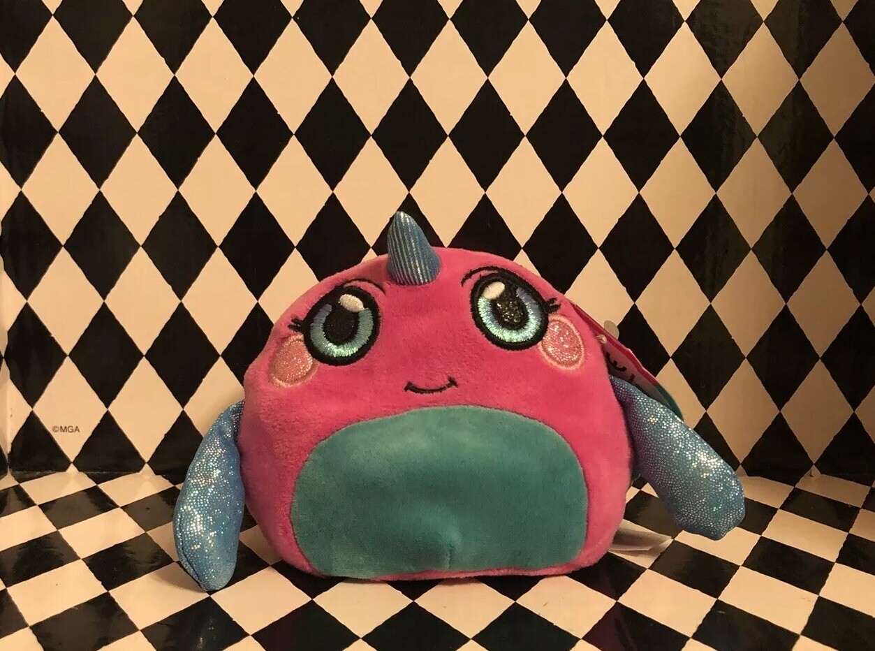 Mush Meez MushMeez 6" Natalie Narwhal Shimmer Soft moldable Squishy ...