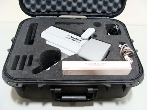 Gretag MacBeth X-Rite AUTO EYE 640 AE-641 Hand Held Spectrophotometer ...