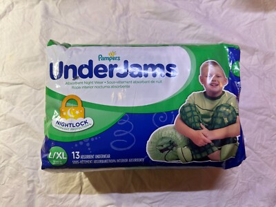 Pampers Underjams Bedtime Underwear 13 count Boys | eBay