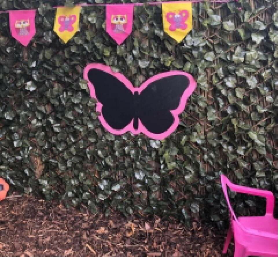 Butterfly Chalkboard Sign