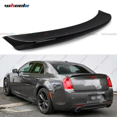 Rear Trunk Spoiler Wing Lip For 2011-2023 Chrysler 300 300S 300C Gloss ...