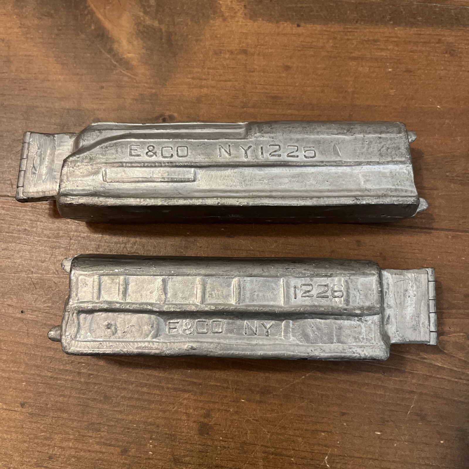 RARE FIND Pewter Ice Cream Mold Eppelsheimer E & Co 1225 1226 ...