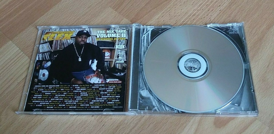 Funkmaster Flex Lot of 2 CDs - The Mixtape Vol II + Vol III - Pre-Owned ...