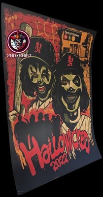 Icp Hallowicked 2022 Warriors Poster NEW Juggalo Gotj | eBay