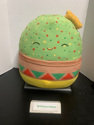 Original Squishmallows Gideon The Guacamole Super Soft 16” Plush Doll ...