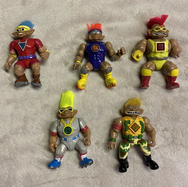 Vintage Stone Protectors Action Figures Lot 5 Ace Clifford Angus ...