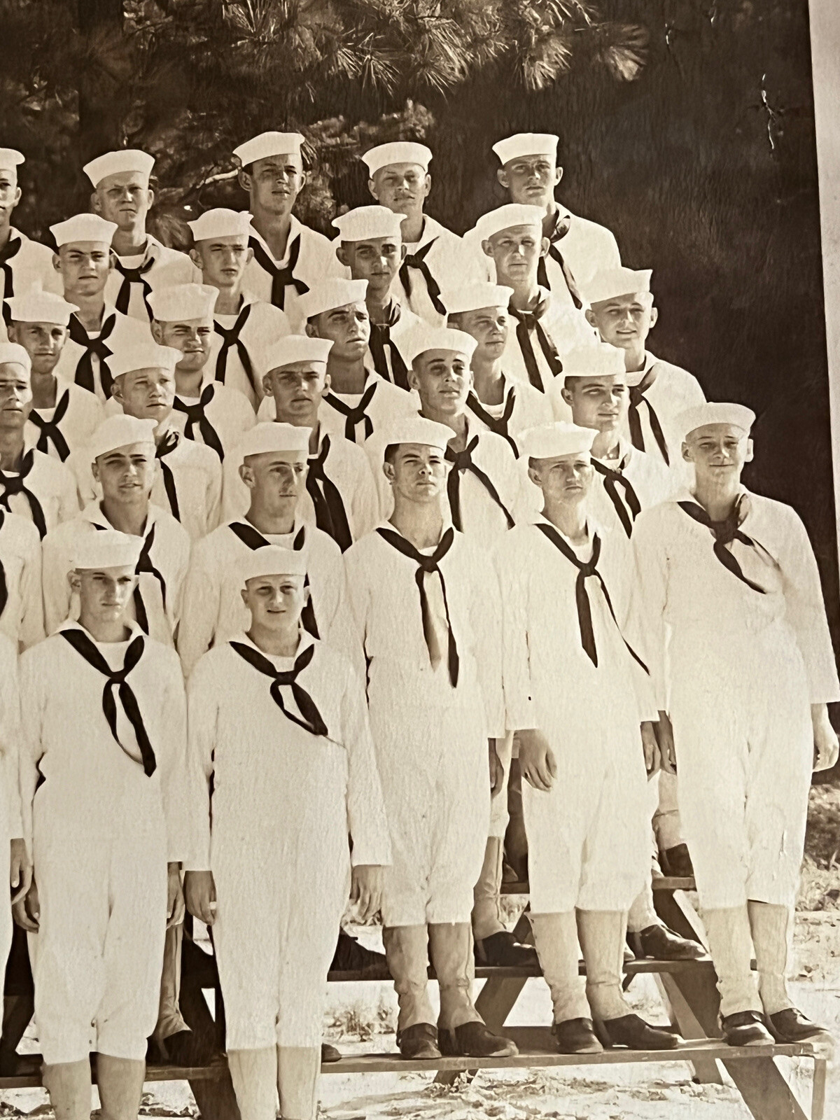 WWII Camp Peary Virginia US Navy Photo 1944 Cmdr Armstrong NAMED ...