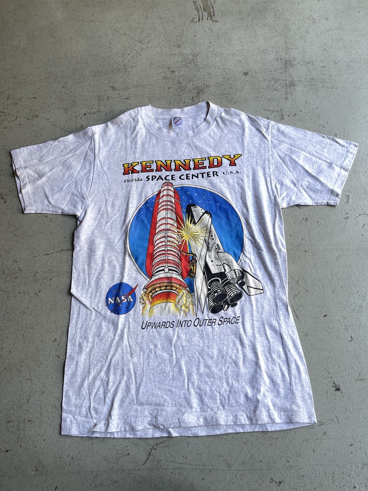 Vintage 90’s NASA Rocket Space Center Kennedy T-shirt - Gem