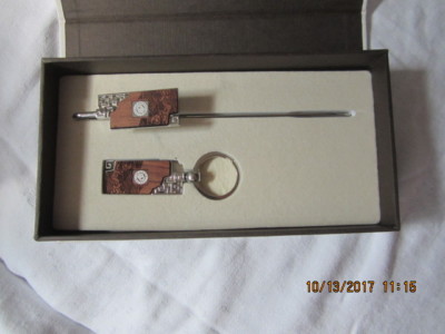 New in the Box SUCHE Brand Book Mark & Key Ring Conference Chemical ...