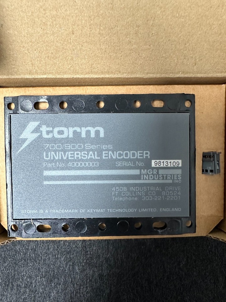 Storm 700/900 Universal Encoder 40000003 | eBay