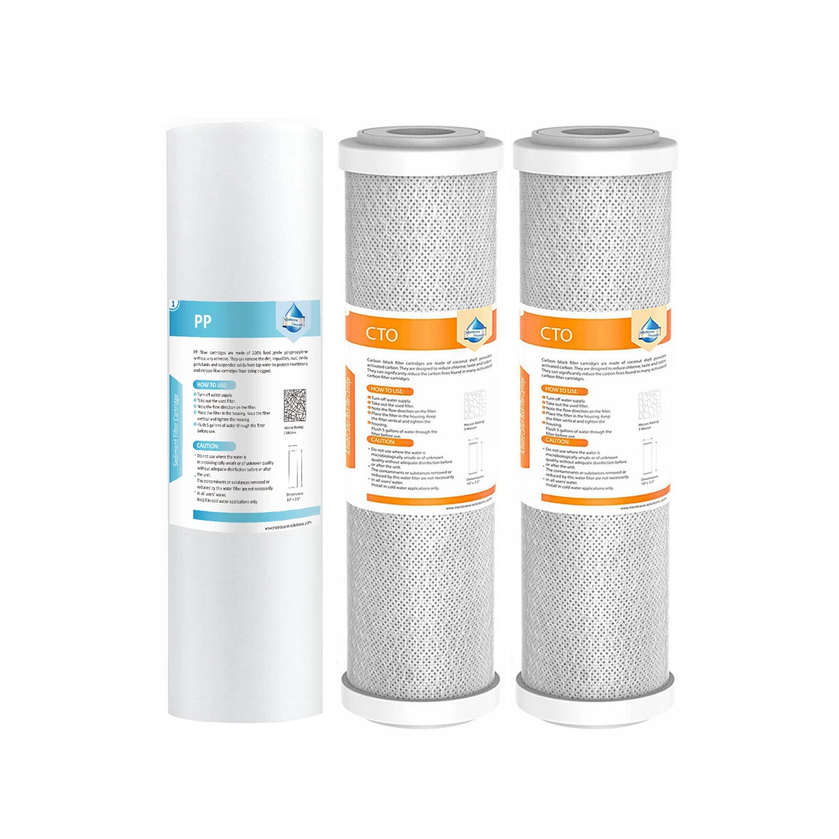 Puroflo Pc RO Water Filter Replacement Set, 5-Stage 1-Year,, 44% OFF