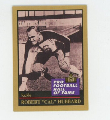 Cal Hubbard NFL MLB Hall of Fame by Enor - Green Bay Packers | eBay