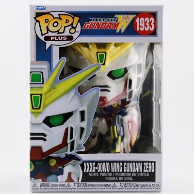 Funko Pop Plus Gundam Wing - XXXG-00W0 Gundam Wing Zero Figure - #1933 ...