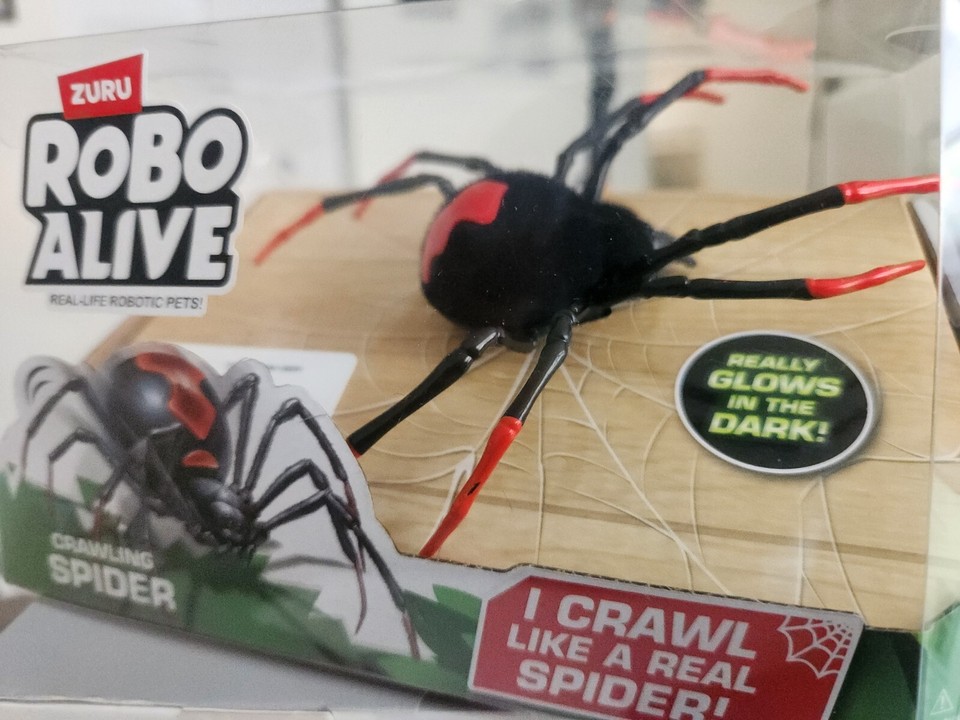 Zuru Robo Alive CRAWLING SPIDER Real Life Robotic Insect Pets | eBay