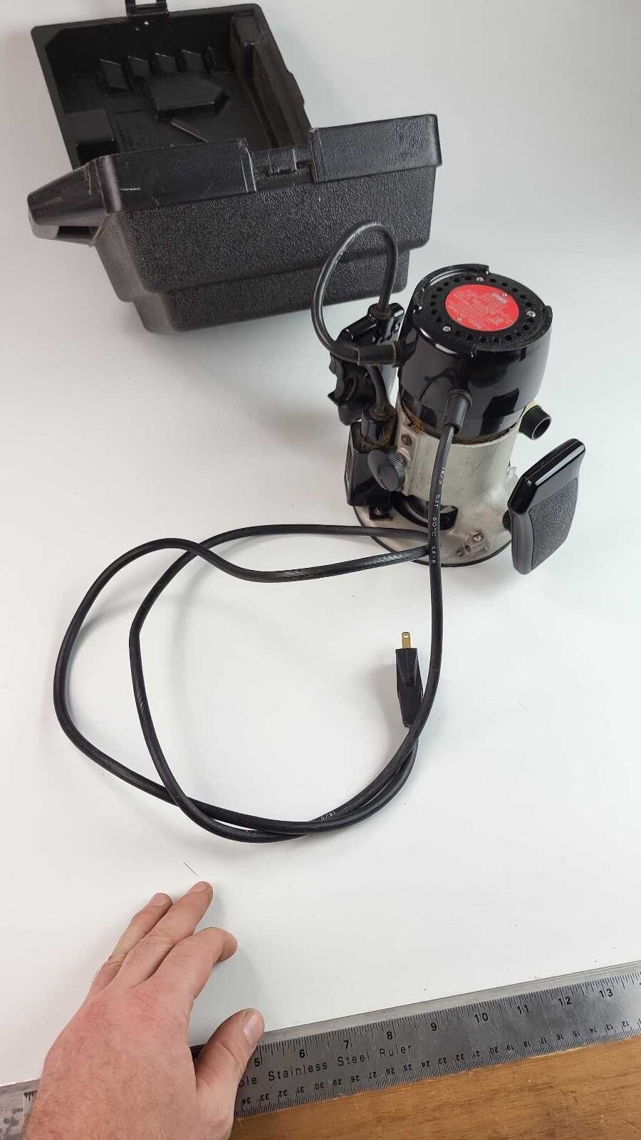 Sears Craftsman Plunge Router 315.17480 Built In Light 6.5 Amp With ...