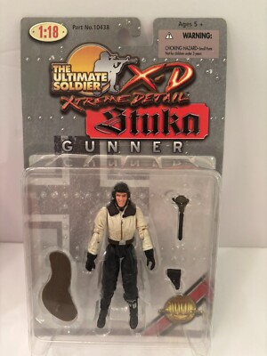 Vintage 2002 Ultimate Soldier 1/18 WW II German Stuka Gunner - NIP | eBay