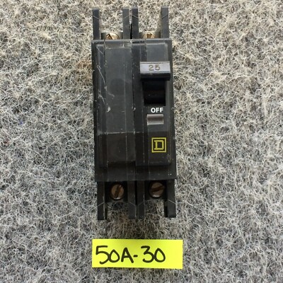 Circuit Breakers - 2 Pole 25 Amp