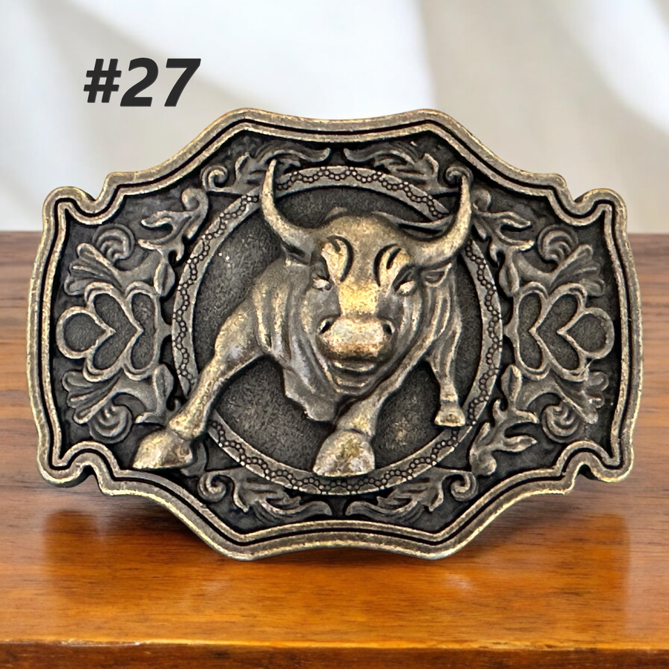 Western Buckle Cowboy Belt Buckles For 1-1/5" Belt Rodeo Buckles | eBay