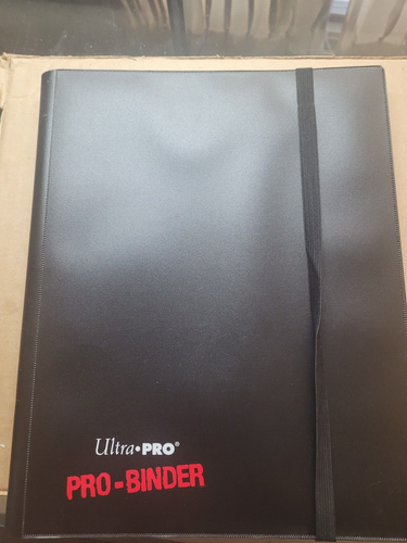 Ultra Pro Binder - Magic MTG / Pokemon 20 pages - used Black 9 pocket ...