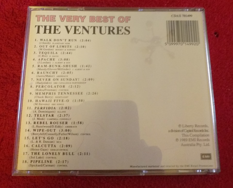 AA348, The Ventures - Very Best of the Ventures, the (CD) Album | eBay