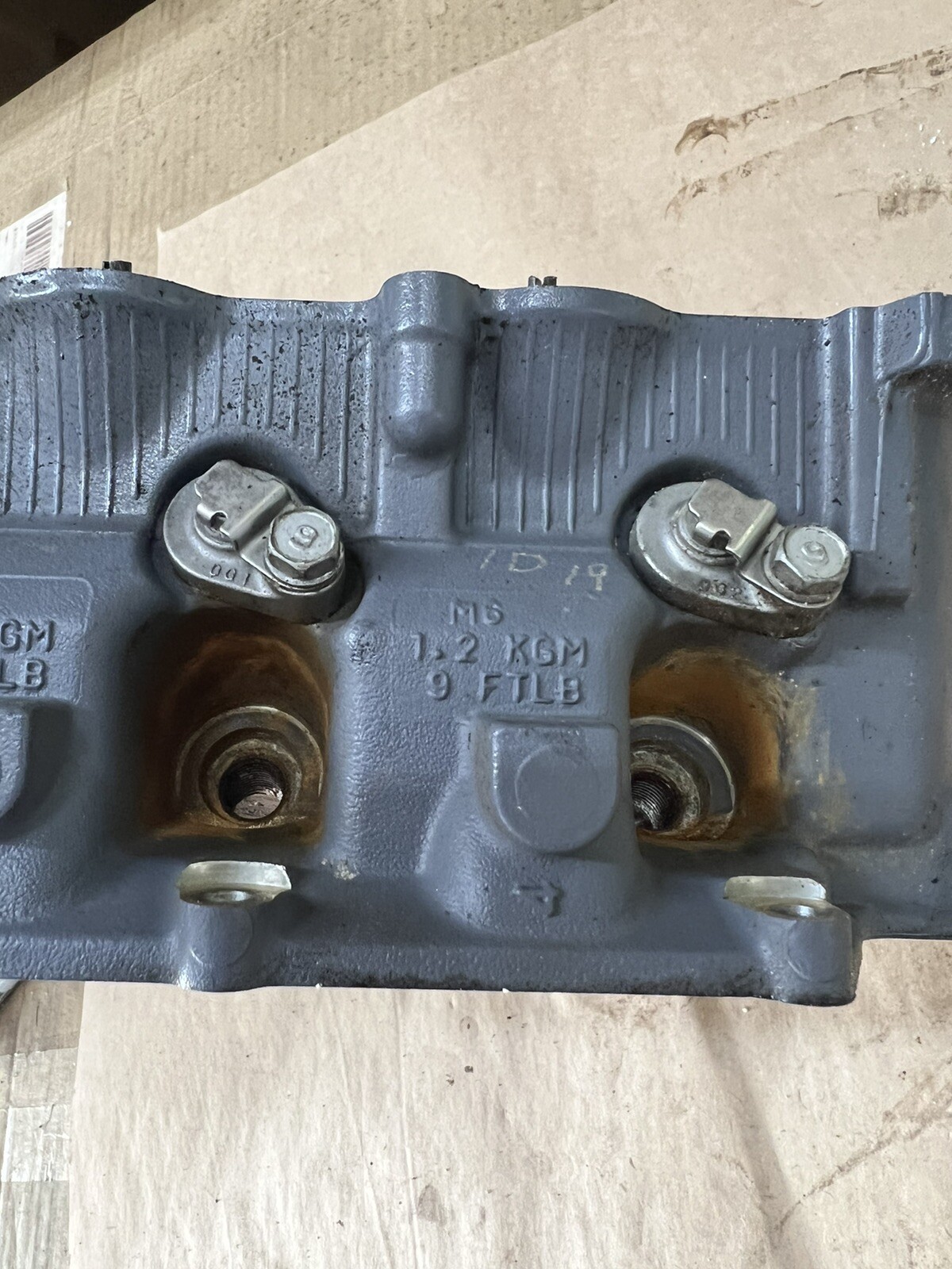 OEM YAMAHA F50 HP CYLINDER HEAD PN# 64J-W009A-00-1S / 62Y-11111-20-1S ...