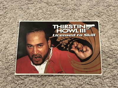 Thirstin Howl III Licensed To Skill Promo Sticker Lo Life Rack Lo 4x6 ...