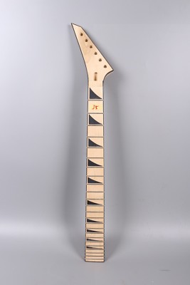Left Hand Guitar Neck 24Fret Maple Wood for Jackson Guitar Necks Black ...