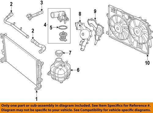 Jeep CHRYSLER OEM 16-18 Cherokee Radiator-Tube 68191620AD | eBay