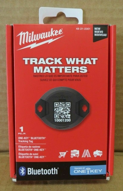 Milwaukee Tick Tool Equipment Tracker One-Key Single Bluetooth 48-21 ...