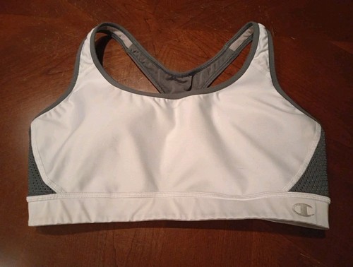 Champion Vented Moderate Support Racerback Sports Bra Womens Size Large ...