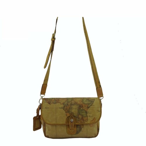 Prima Classe Shoulder Bag Map Pattern Sepia (Map Pattern) x | eBay