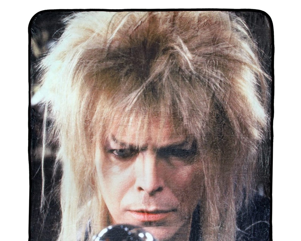 Labyrinth The Movie Jareth The Goblin King Super Soft Fleece Throw ...