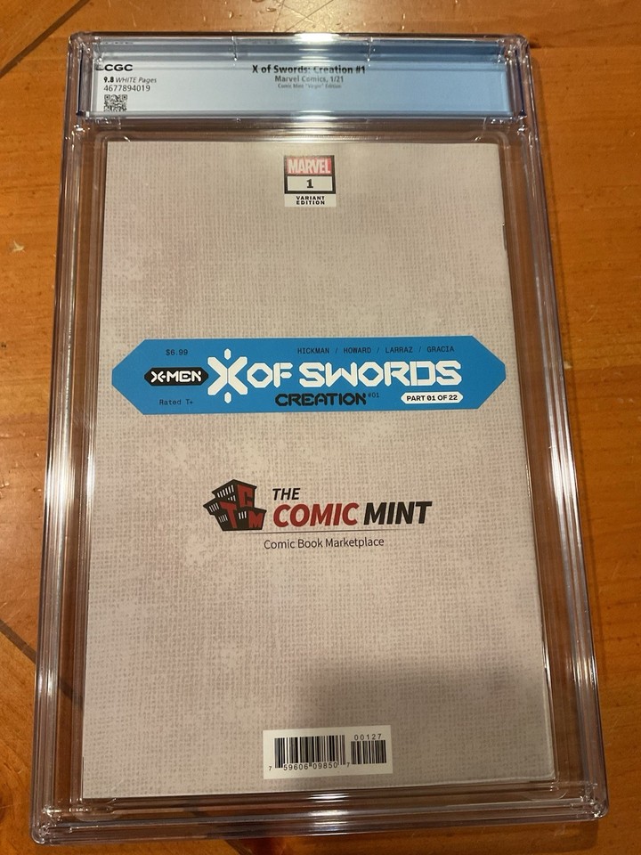 X Of Swords Creation 1 Virgin CGC 9.8 Peach Momoko Magik Strange ...
