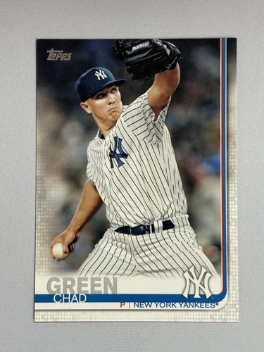 Chad Green 2019 Topps New York Yankees #25 Q451 | eBay